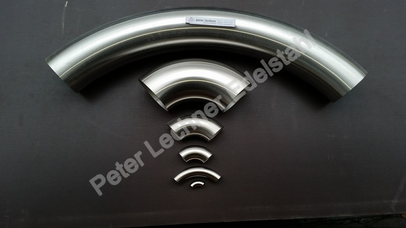 Edelstahl Rohrbogen 10s Radius und Ø219,1x4mm