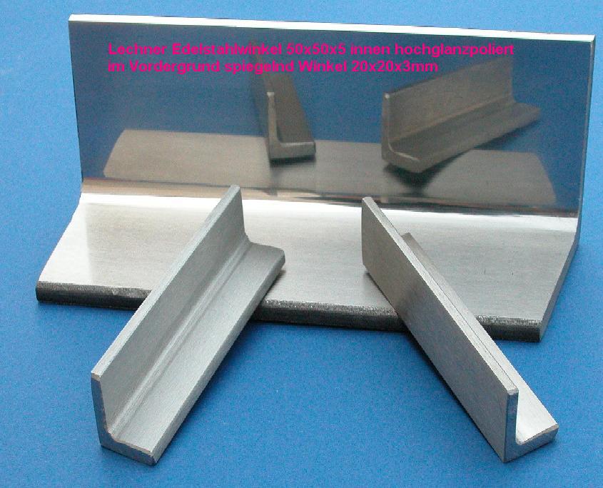 angles sharp edge grinded