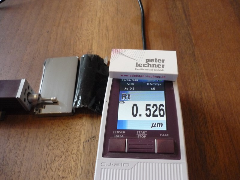 Oberflächen Ra Rz Werte Edelstahl
